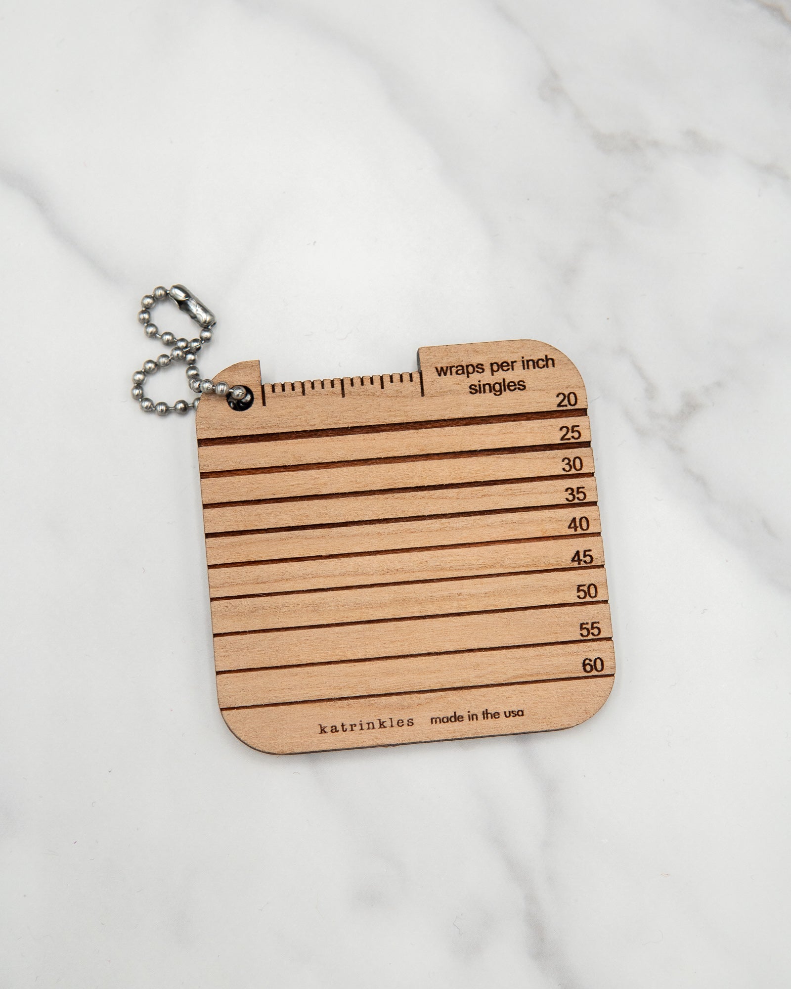 Mini Yarn Weight WPI Tool