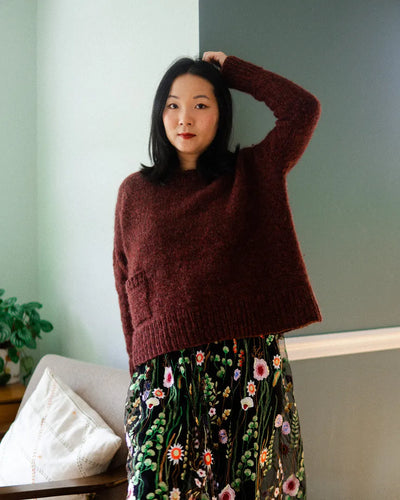 Building Blocks Drop - Modified drop shoulder knitting