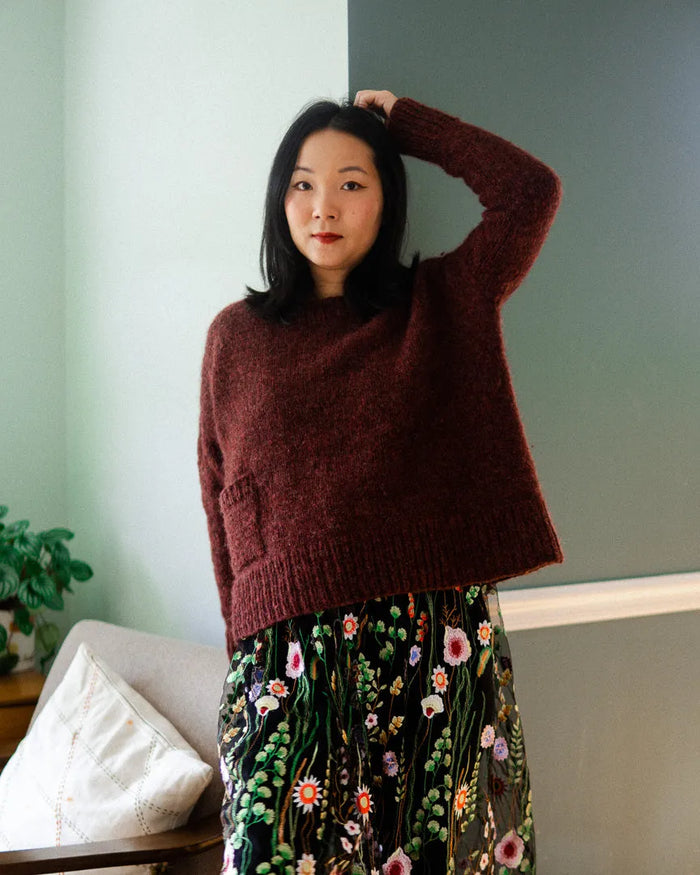 Building Blocks Drop - Modified drop shoulder knitting