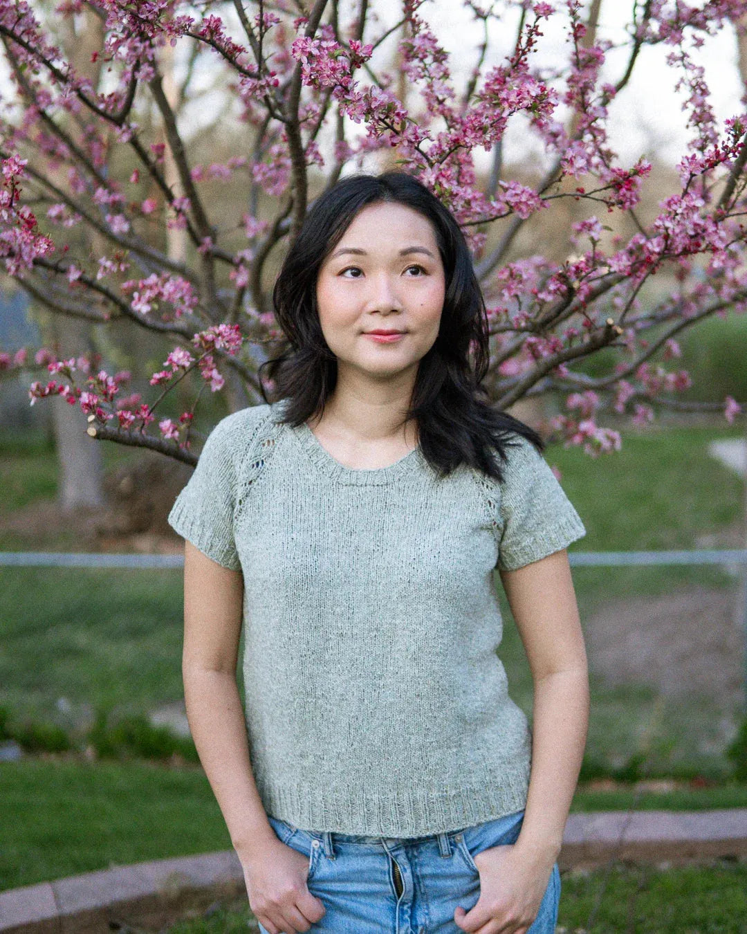 Weekday Tee | Size inclusive knitted tee pattern