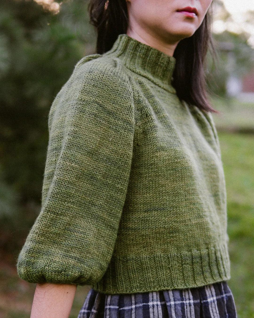 Anne's Puffed Sleeves - Anne of Green Gables knitting pattern.