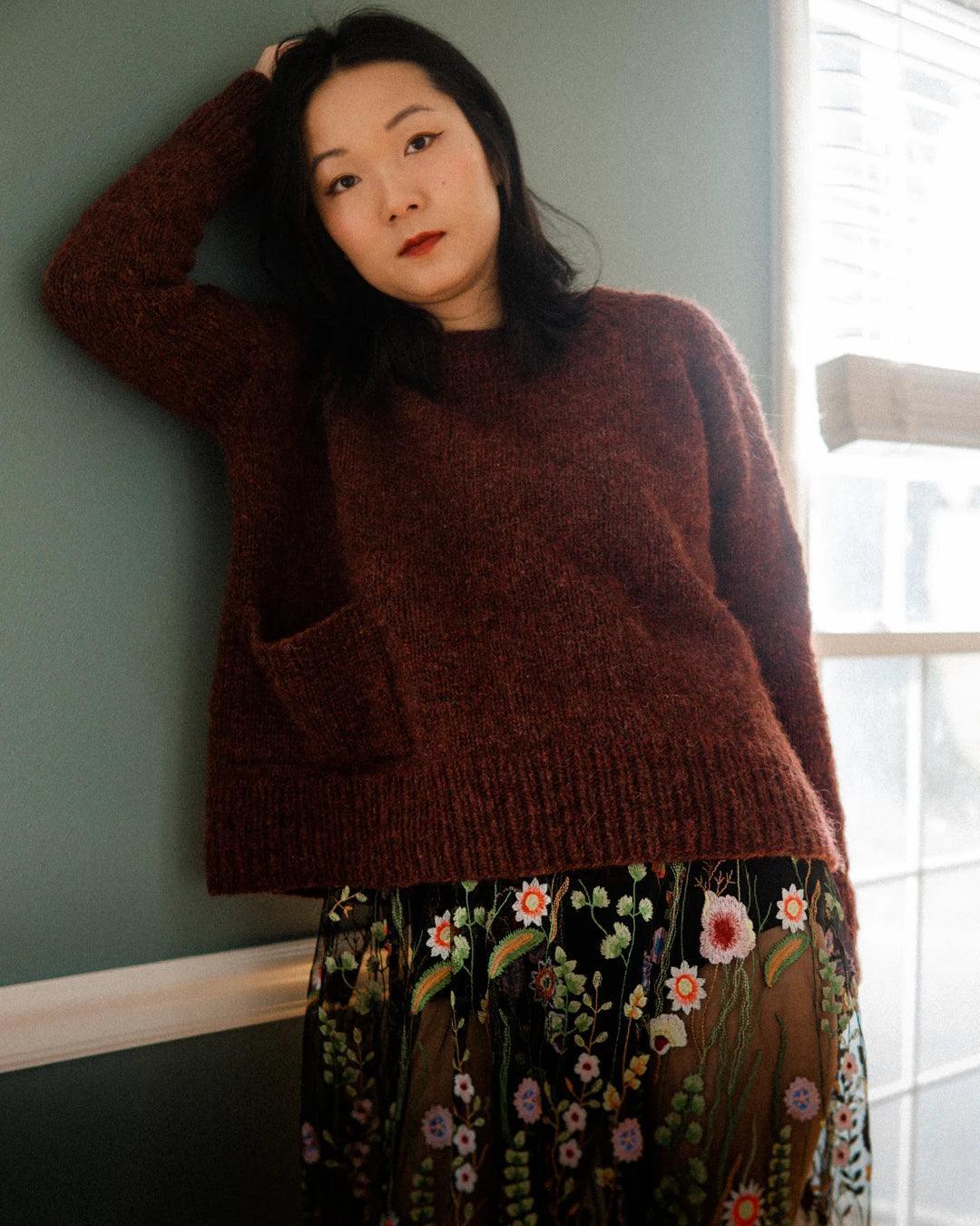 Building Blocks Drop - Modified drop shoulder knitting